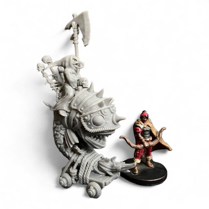 3D Printable Fish Rider by Tiny Furniture