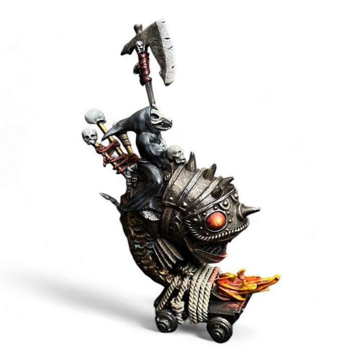 3D Printable Fish Rider by Tiny Furniture