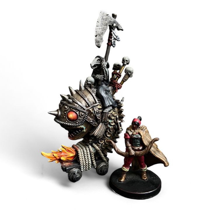 3D Printable Fish Rider by Tiny Furniture