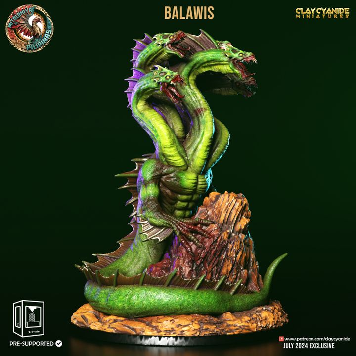3D Printable Balawis by Clay Cyanide Miniatures