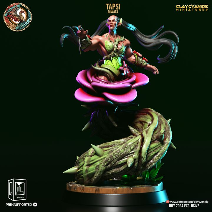 3D Printable Tapsi by Clay Cyanide Miniatures