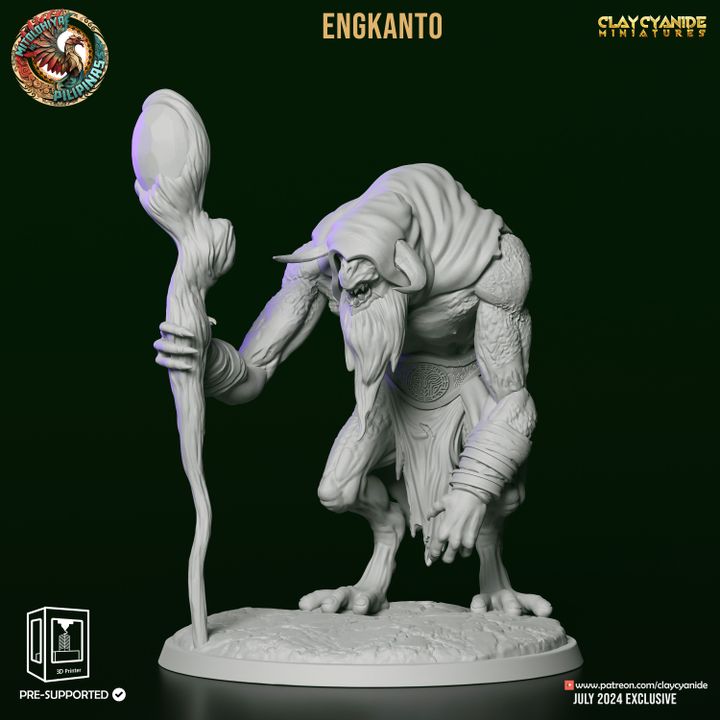 3D Printable Engkanto Water by Clay Cyanide Miniatures
