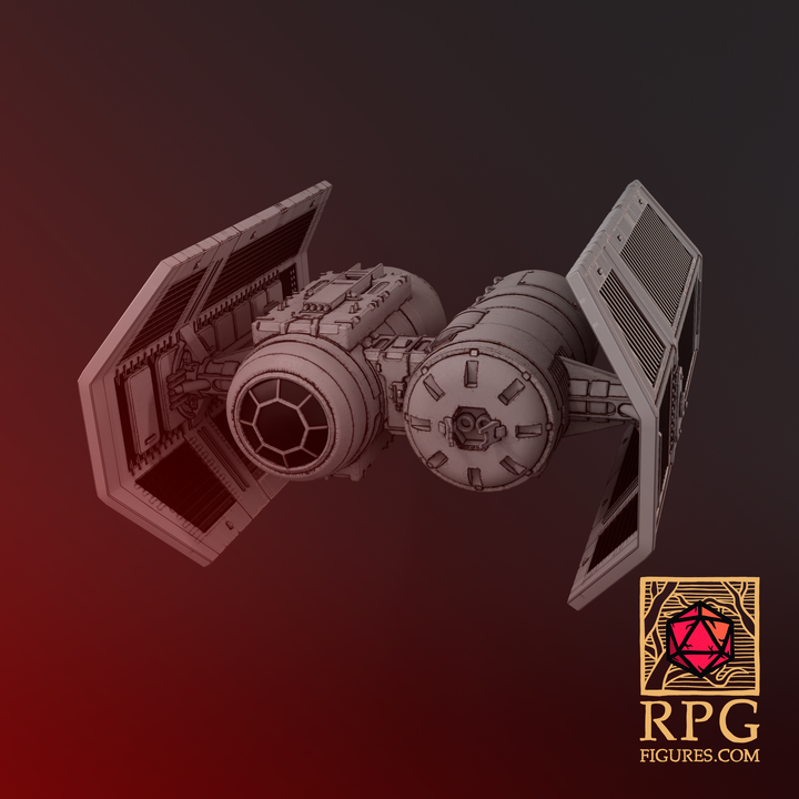 3D Printable Galactic Wars | Tactical Bomber by RPG Figures