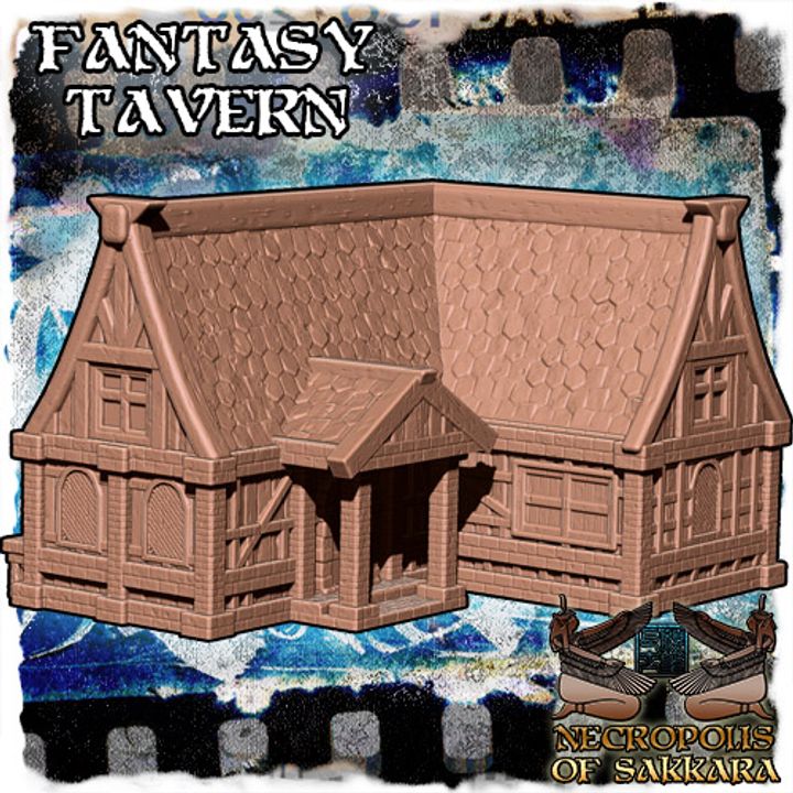 3D Printable Fantasy Tavern by Pharaoh's Workshop