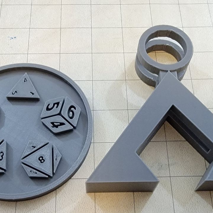 3D Printable Stargate SG-1 RPG Tension Die Indicator by Schnell
