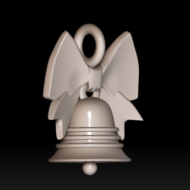 3D Printable bell bow by 3Dimontis