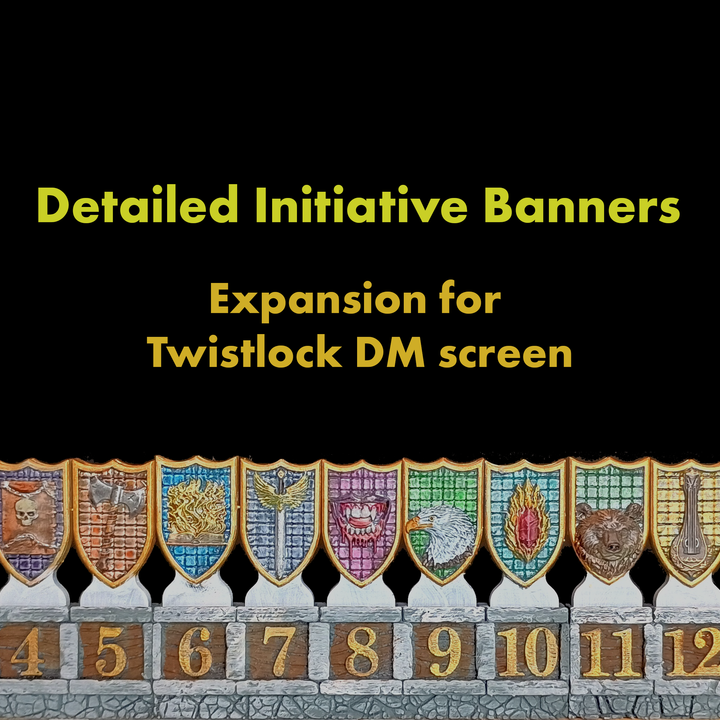 The Twistlock Customisable DM Screen Campaign - MyMiniFactory