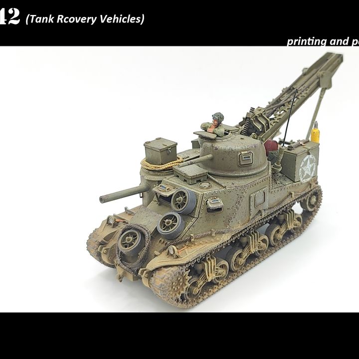 3D Printable M31 TRV / Grant ARV II 1942 by Counlane Models