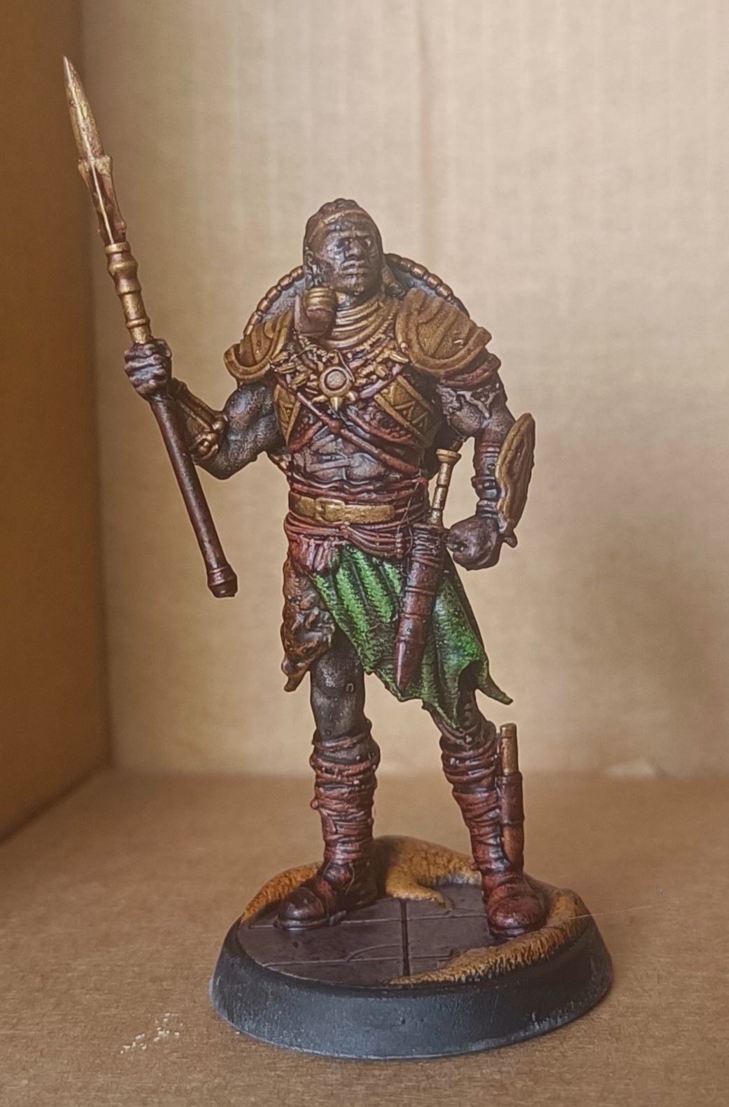 3D Printable Kahari Lionheart by Claymore Miniatures