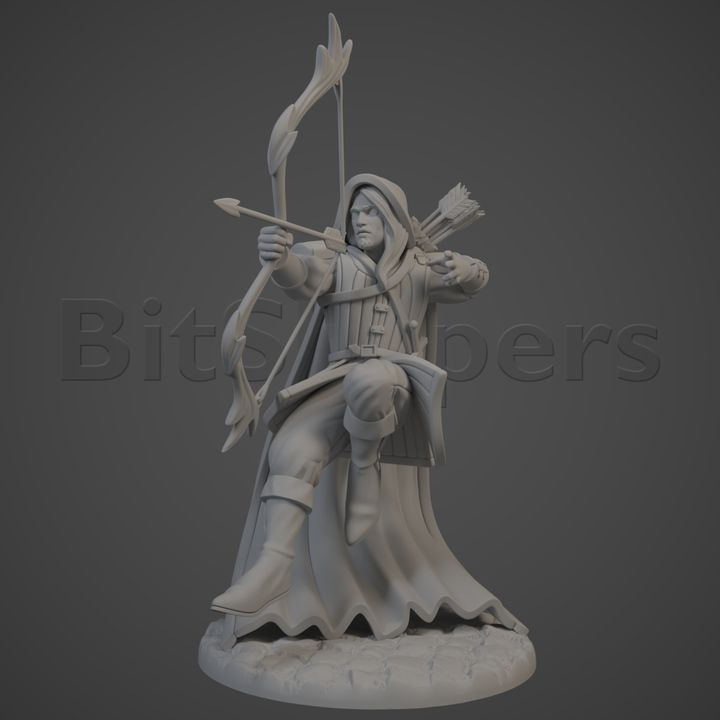 3D Printable Archer RPG Character by ErmyanArts