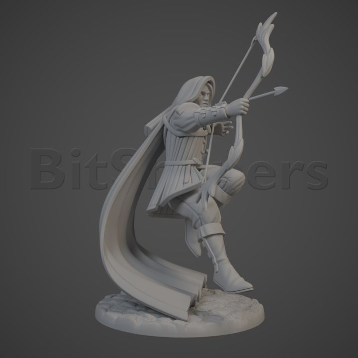 3D Printable Archer RPG Character by ErmyanArts