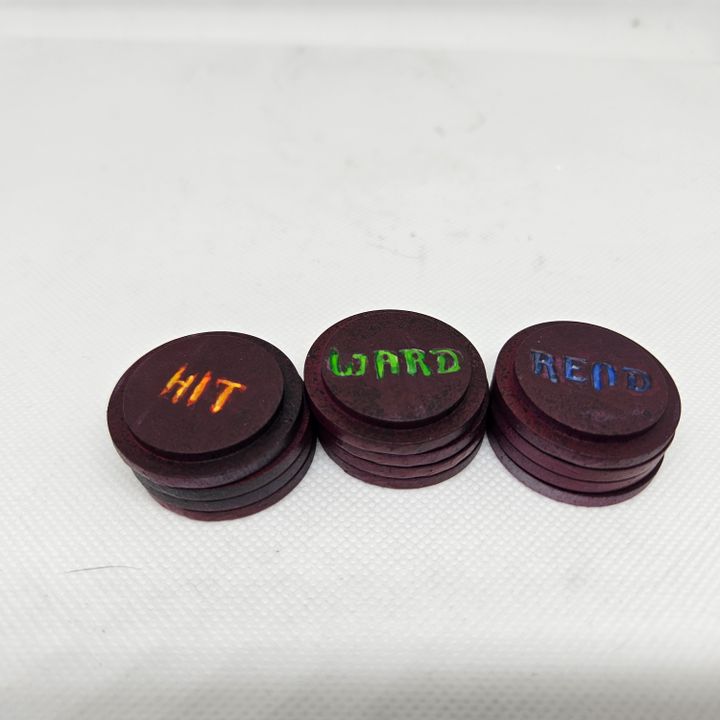 3D Printable AoS 4 Slaves to Darkness Eye of the Gods Stackable Tokens ...