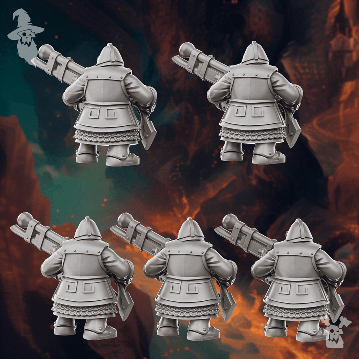 3D Printable Steelhill Dwarf Build-kit & Easy-to-build models by ...