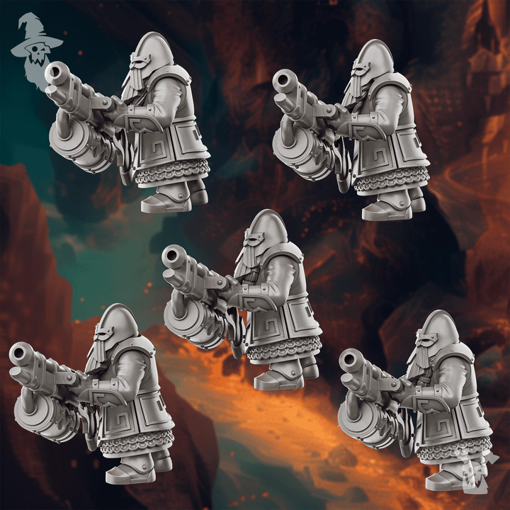 3D Printable Steelhill Dwarf Build-kit & Easy-to-build models by ...