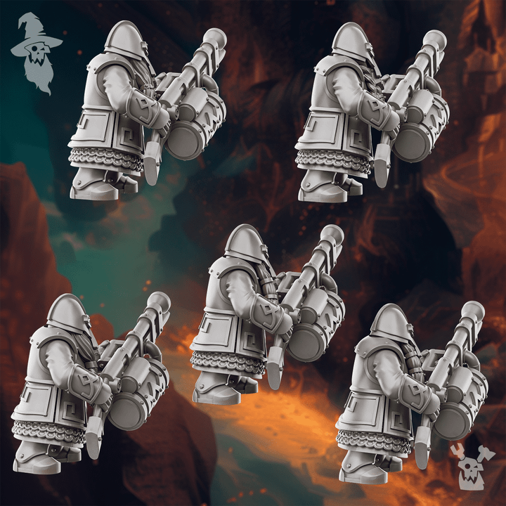 3D Printable Steelhill Dwarf Build-kit & Easy-to-build models by ...