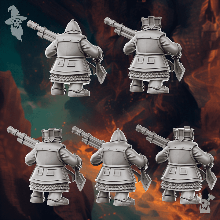 3D Printable Steelhill Dwarf Build-kit & Easy-to-build models by ...