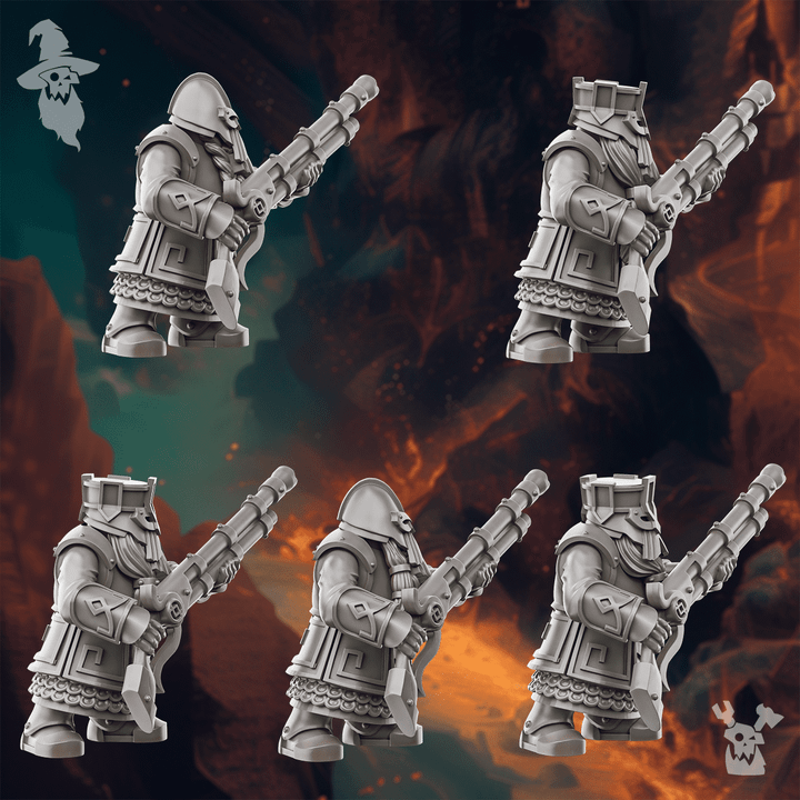 3D Printable Steelhill Dwarf Build-kit & Easy-to-build models by ...