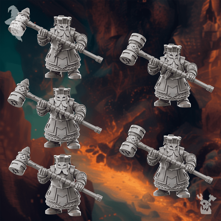3D Printable Steelhill Dwarf Build-kit & Easy-to-build models by ...