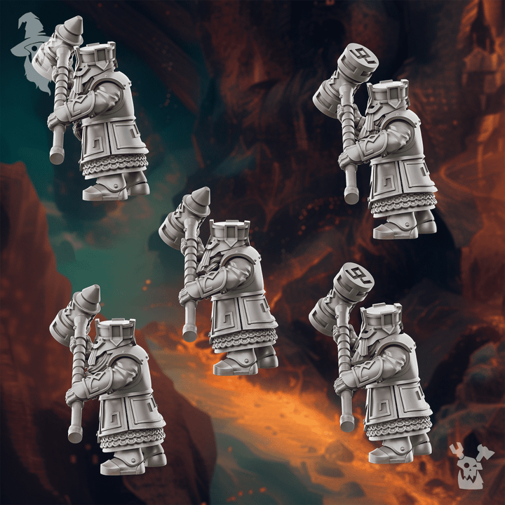 3D Printable Steelhill Dwarf Build-kit & Easy-to-build models by ...