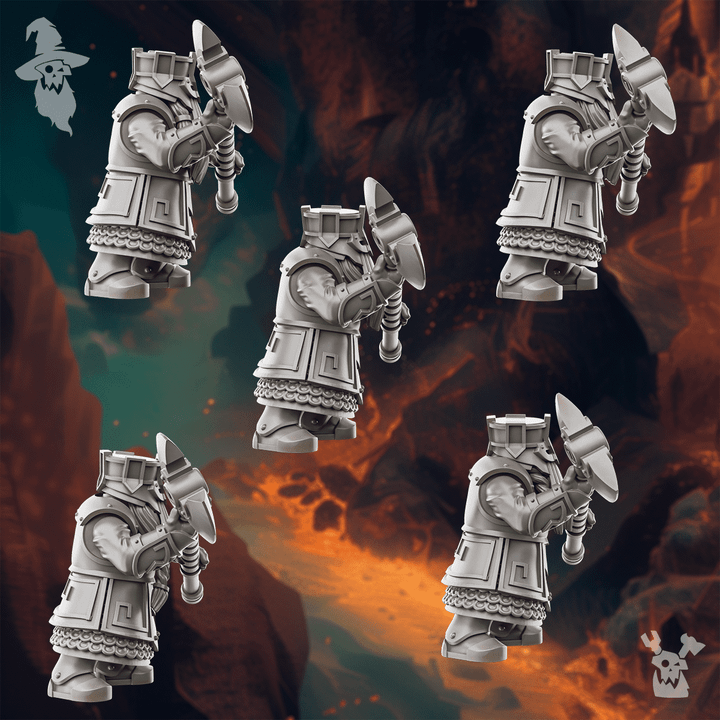 3D Printable Steelhill Dwarf Build-kit & Easy-to-build models by ...