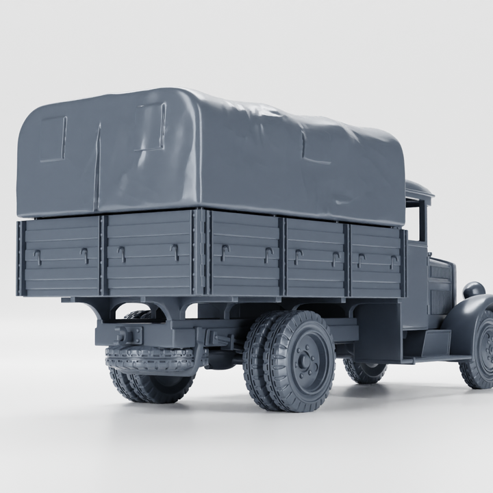3D Printable Fiat PF-621L (2.5 ton) (Poland, WW2) by Wargame3d