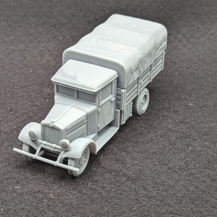 3D Printable Fiat PF-621L (2.5 ton) (Poland, WW2) by Wargame3d