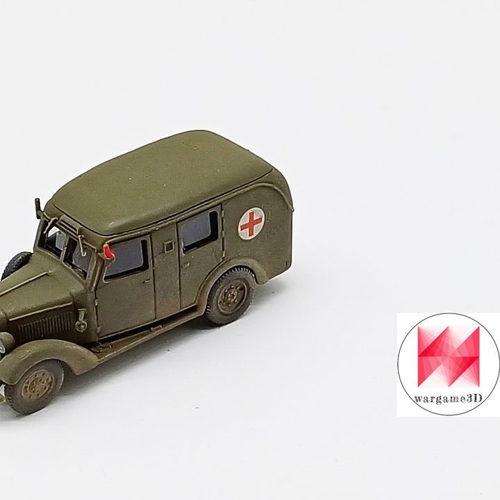 3D Printable Polski Fiat 618 Grom (1.2 ton) (Poland, WW2) by Wargame3d