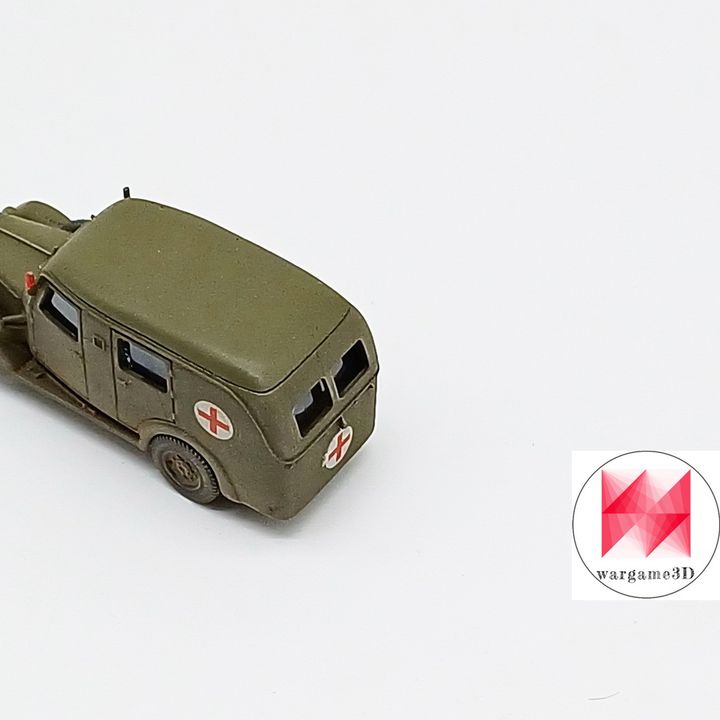 3D Printable Polski Fiat 618 Grom (1.2 ton) (Poland, WW2) by Wargame3d