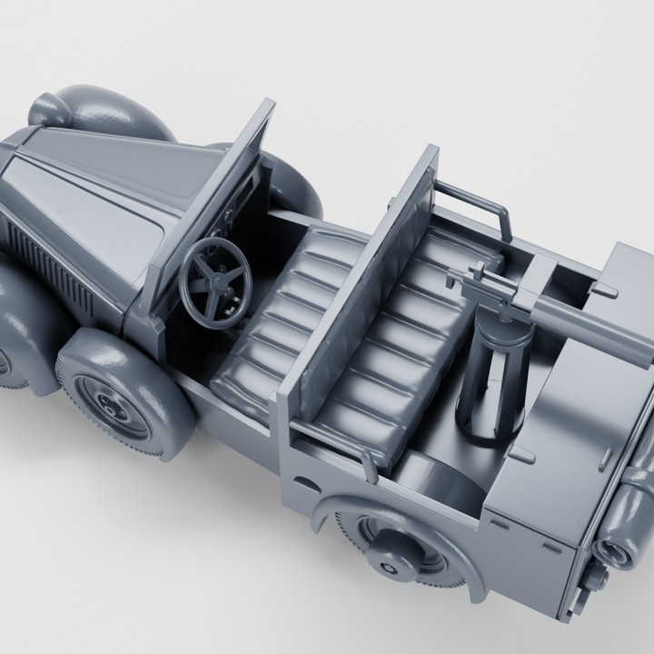 3D Printable PzInz 302 - Fiat 508-518 with machine gun (Poland, WW2) by ...