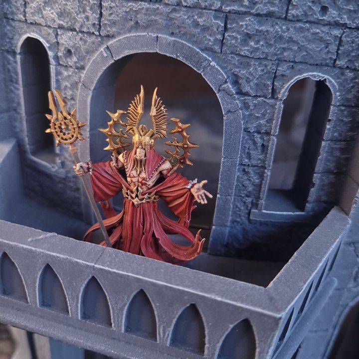 3D Print of Hight Priest of Ivrean by GoetiaMiniatures