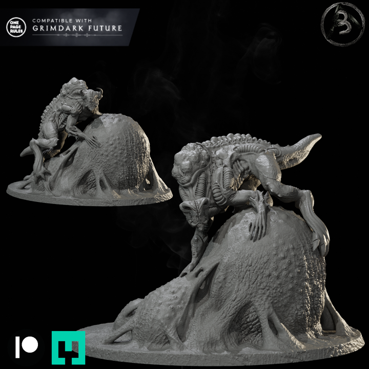 3D Printable Primeordial Scourge by bLUARt