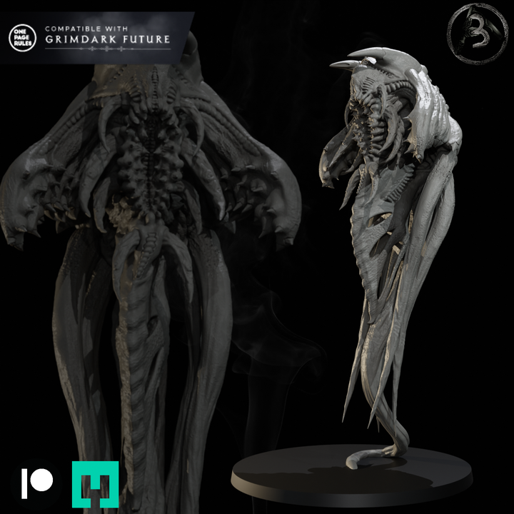 3D Printable Thraxis Phage by bLUARt