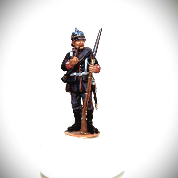 3D Printable 1st Prussian Foot Guards in Campaign Dress (1866) 1. Garde-Regiment zu Fuß by Styriwar