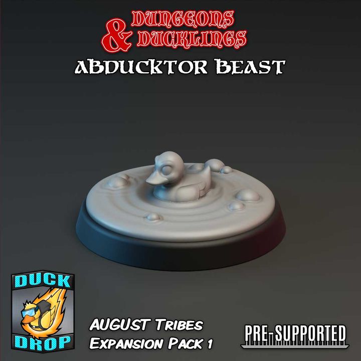 3D Printable Abducktor Beast - Rubber Duck-themed Dungeon Monster by ...