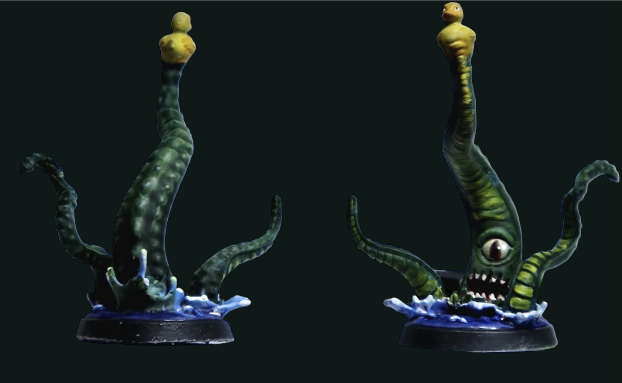 3D Printable Abducktor Beast - Rubber Duck-themed Dungeon Monster by ...