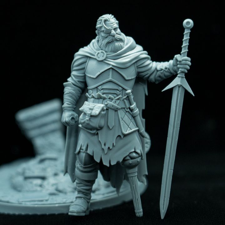 3D Print of Marcus Fireball (Veteran) by albertomoreno