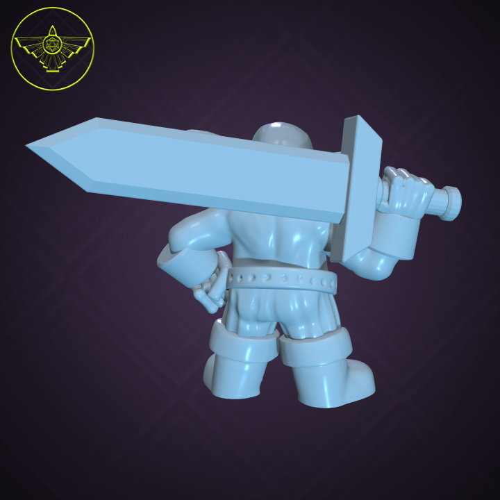 3D Printable Goblin Captain by Art Crow Tabletop