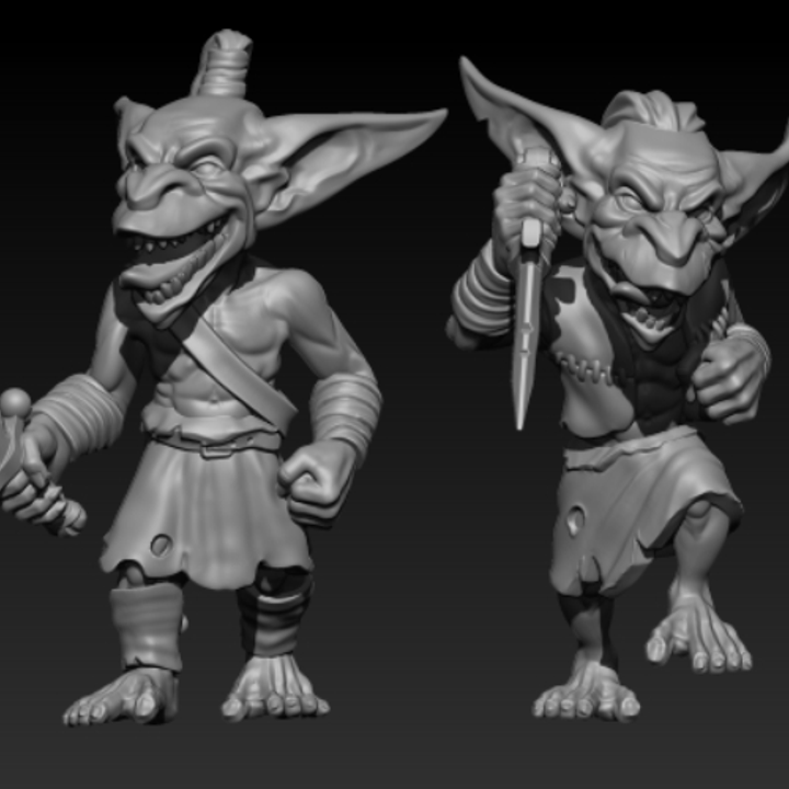 3D Printable Jagged Edge Hideaway Goblin Box and Marrowgnaw the War ...