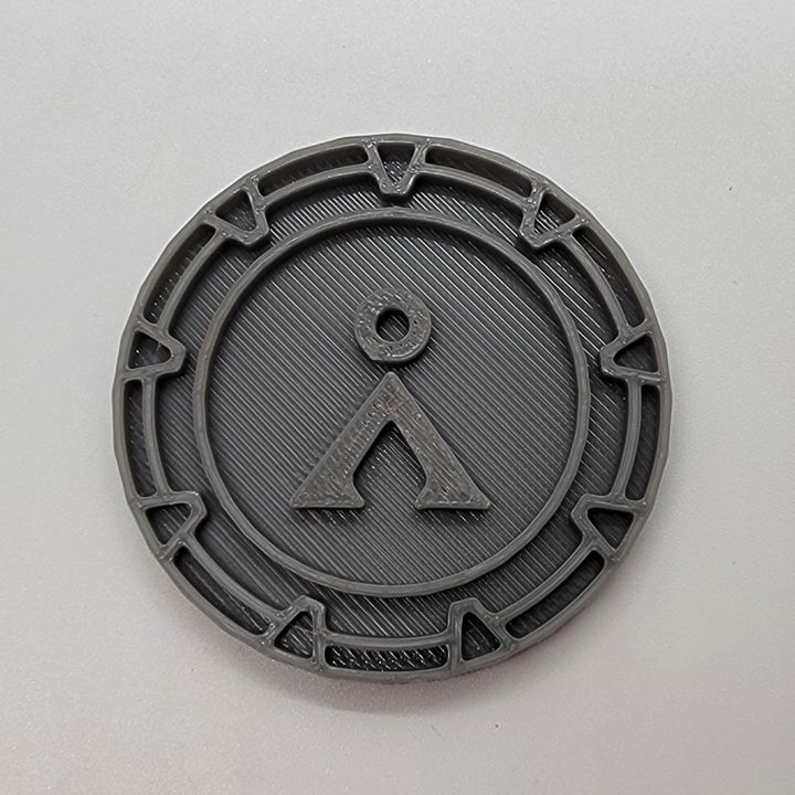 3D Printable Determination Point Chips and Holder by Schnell