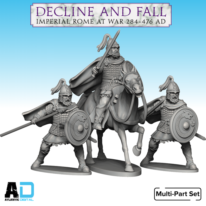 3D Printable Visigoth Character Pack by Wargames Atlantic