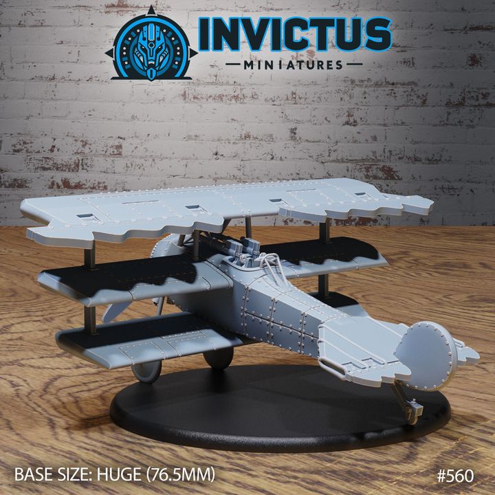 3D Printable Red Baron Airplane / Soldier Plane / Human Siege Engine ...