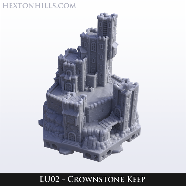 3D Printable Hexton Hills Epic Cities Noble Districts Set 01 by Hexton ...