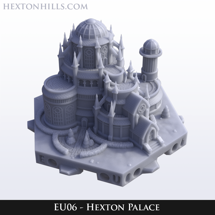 3D Printable Hexton Hills Epic Cities Noble Districts Set 01 by Hexton ...