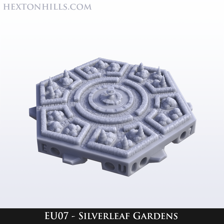 3D Printable Hexton Hills Epic Cities Noble Districts Set 01 by Hexton ...