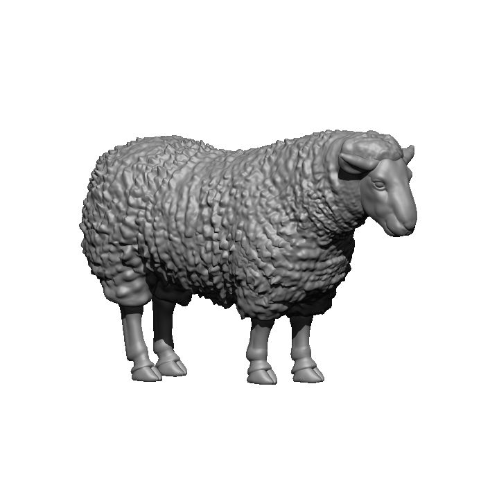 3D Printable Sheep by Cold War Miniatures