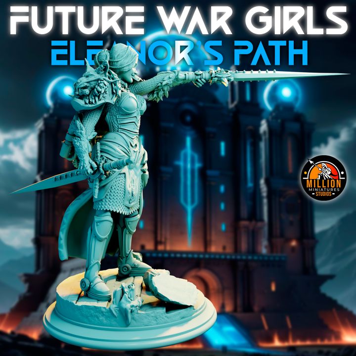 3D Printable Eleanor Thunderlynx 32mm&75mm - Core Model (NSFW Versions ...