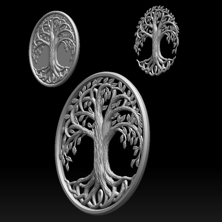 3D Printable tree of life by Tishchenkov Dmitrii