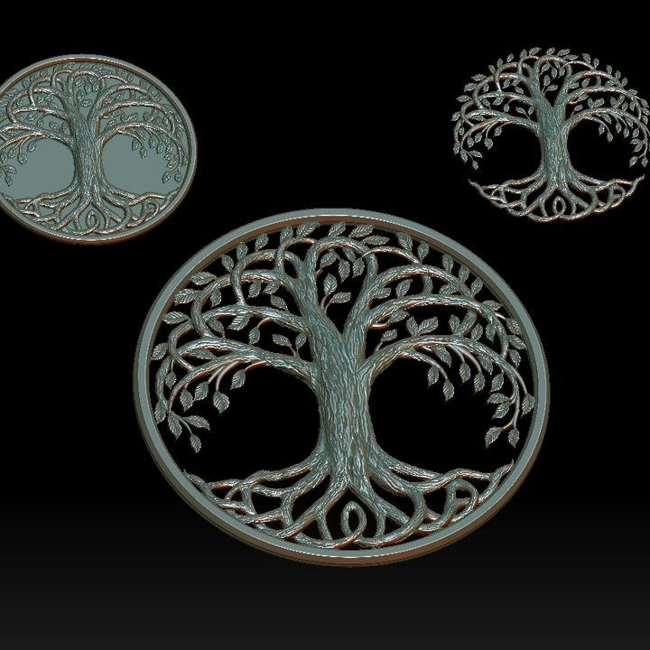3D Printable tree of life by Tishchenkov Dmitrii