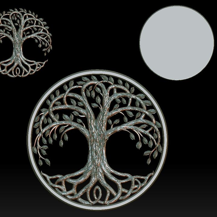 3D Printable tree of life by Dmitry Tishchenkov