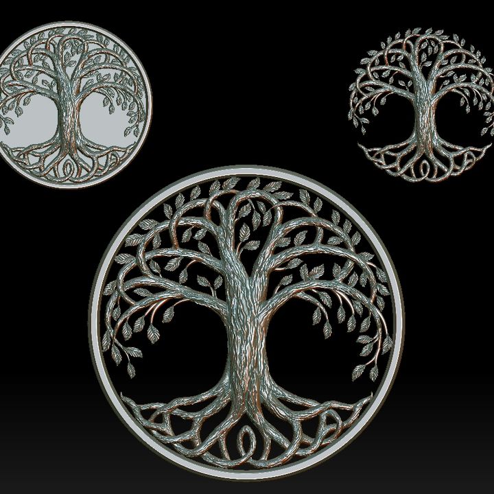 3D Printable tree of life by Dmitry Tishchenkov